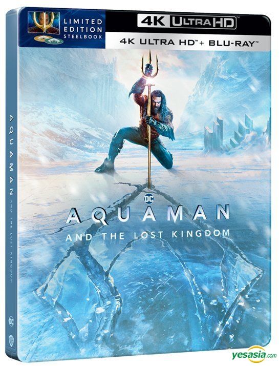 YESASIA: Aquaman and the Lost Kingdom (2023) (4K Ultra HD + Blu-ray) (Steelbook) (Hong Kong ...