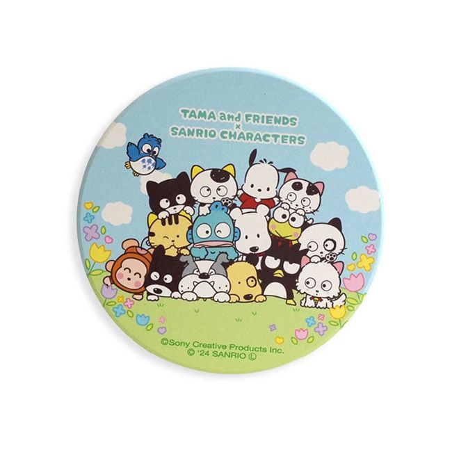YESASIA: Tama & Friends x Sanrio Characters Coaster (A) - Marimocraft ...