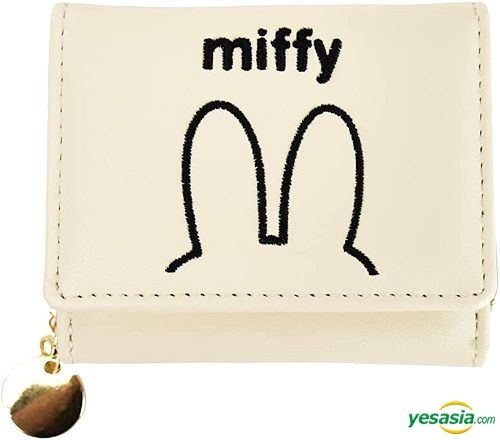 YESASIA: Miffy : Ears Series Compact Wallet (White) - Miffy, Marimo ...