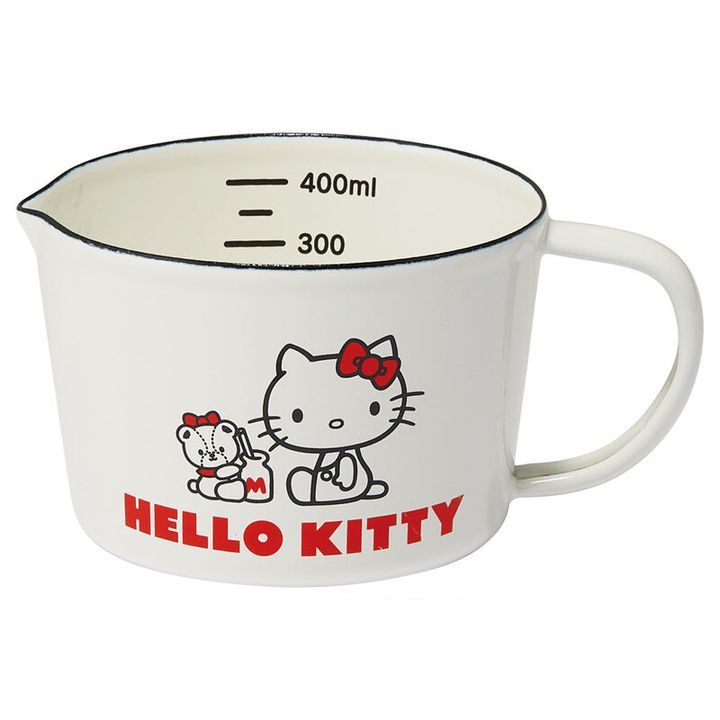 YESASIA: Hello Kitty Enamel Measuring Cup - Skater - Lifestyle & Gifts ...