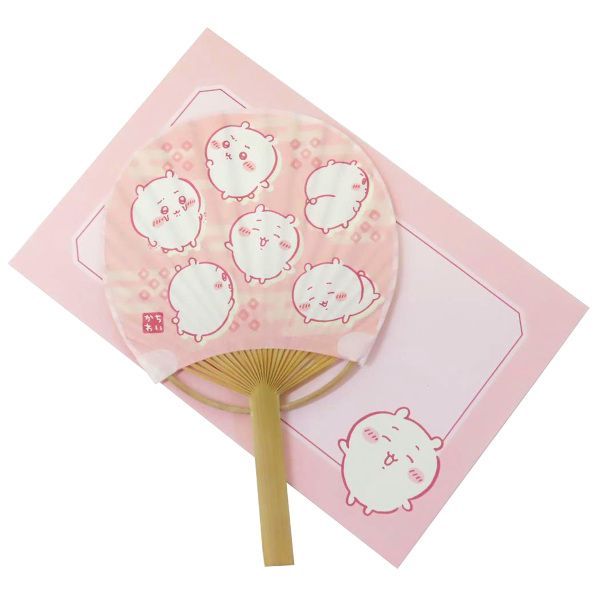YESASIA: Chiikawa Hand Fan Greeting Card - Ensky - Lifestyle & Gifts ...