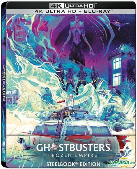 YESASIA: Ghostbusters: Frozen Empire (2024) (4K Ultra HD + Blu-ray) (Steelbook) (Hong Kong ...