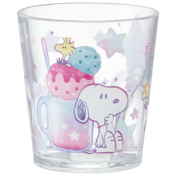 YESASIA: SNOOPY Clear Plastic Cup - Skater - Lifestyle & Gifts - Free ...