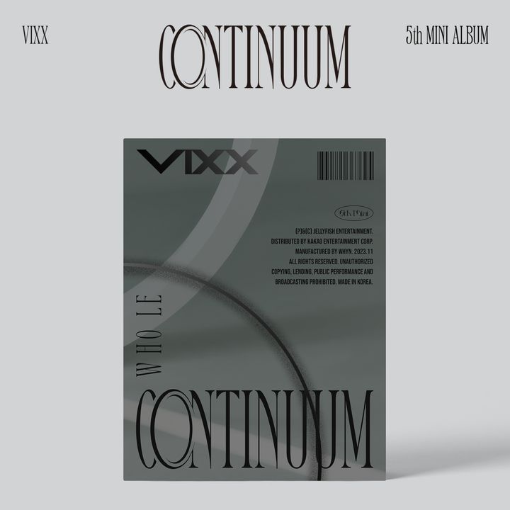 YESASIA: VIXX Mini Album Vol. 5 - CONTINUUM (Whole Version) + Poster in ...