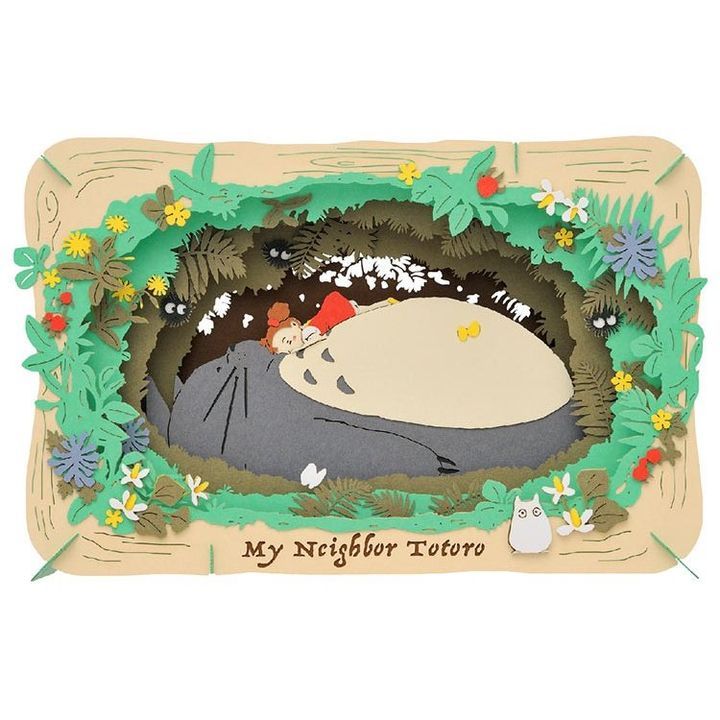 YESASIA: My Neighbor Totoro Paper Theater Totoro's Home - Ensky ...