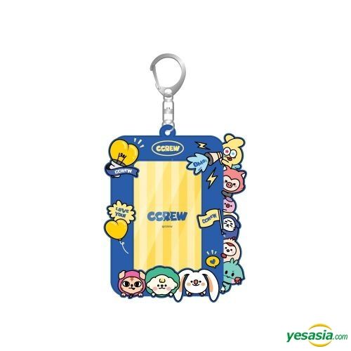 YESASIA: Cravity 'CCREW' Official Goods - Card Holder Keyring MALE ...