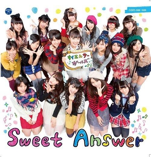 YESASIA : Sweet Answer (SINGLE+DVD)(日本版) 鐳射唱片 - Suiensaa Girls, Columbia Music Entertainment ...