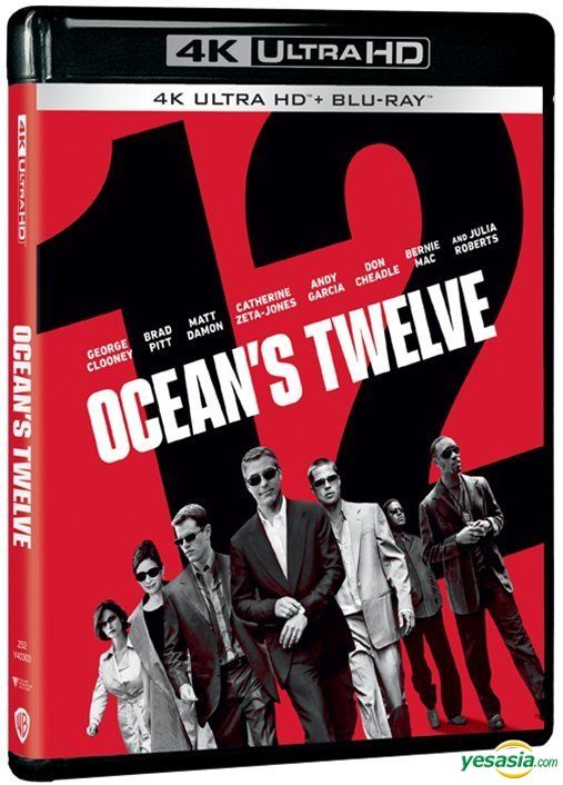 YESASIA: Ocean's Twelve (2004) (4K Ultra HD + Blu-ray) (Hong Kong Version) Blu-ray - Brad Pitt ...