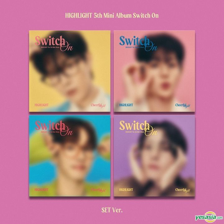 YESASIA: Highlight Mini Album Vol. 5 - Switch On (Digipack Version ...
