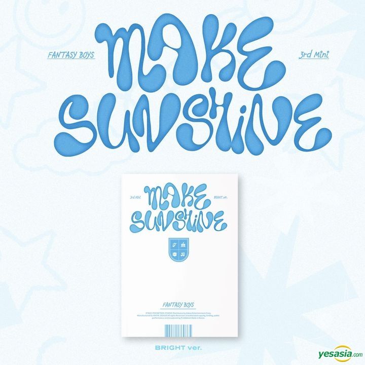 YESASIA: FANTASY BOYS Mini Album Vol. 3 - MAKE SUNSHINE (BRIGHT Version ...