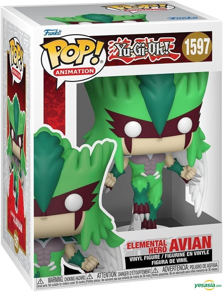 YESASIA: Funko Pop! Animation: Yu-Gi-Oh! - Elemental Hero Avian (Vinyl ...