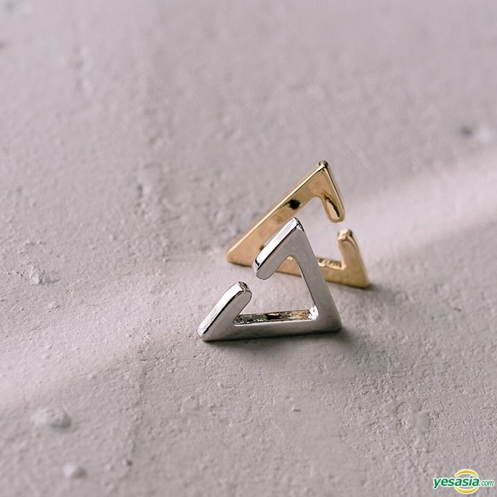 YESASIA: BTS : Suga & NCT : Lucas Style - Simple Triangle Ear Cuff ...
