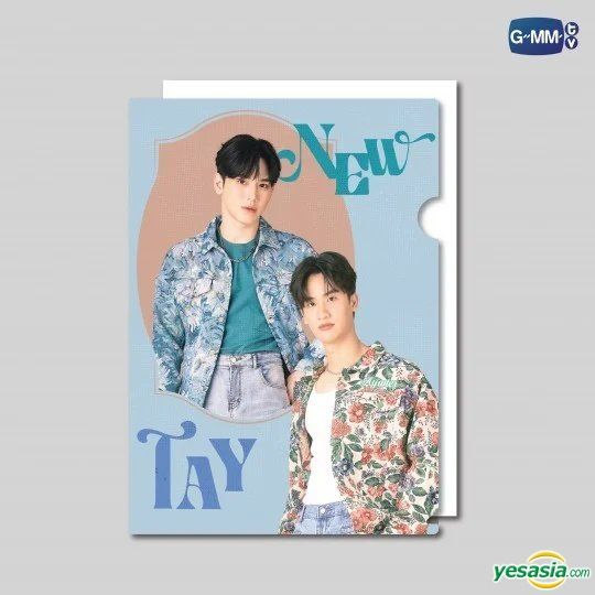 YESASIA: Blooming Series - Tay & New Folder PHOTO/POSTER,Celebrity ...