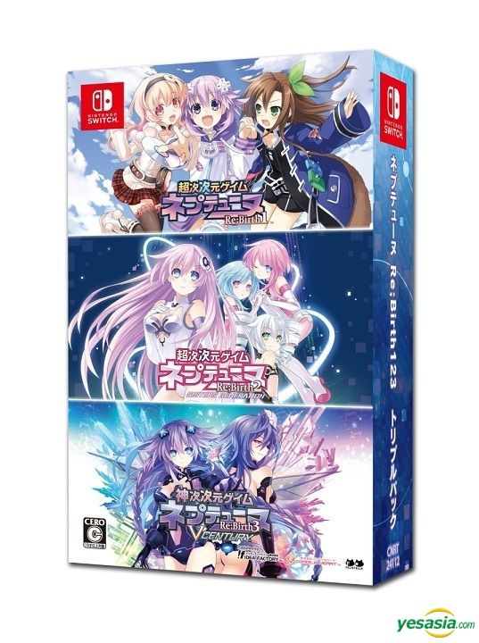 YESASIA: Neptunia Re;Birth123 Triple Pack (Japan Version) - - Nintendo ...