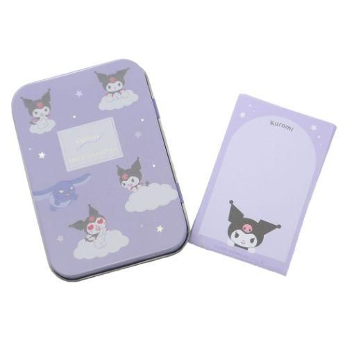 YESASIA: Kuromi Memo with Tin Box - Kamio Japan - Lifestyle & Gifts ...