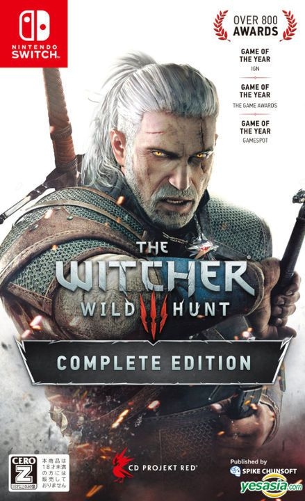YESASIA: The Witcher 3: Wild Hunt Complete Edition (Japan Version ...