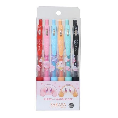 YESASIA: Kirby SARASA Ball Pens Set 0.5mm (6 Colors) - Kamio Japan ...