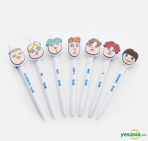 YESASIA: BTS - Ball Pen (illustrated by Jung Kook) (V) GROUPS,PHOTO ...