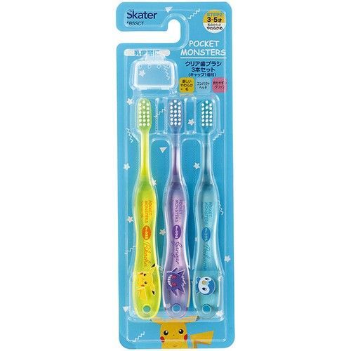 YESASIA: Pokemon Toothbrush with Cap (3 Pieces Set) - Skater ...