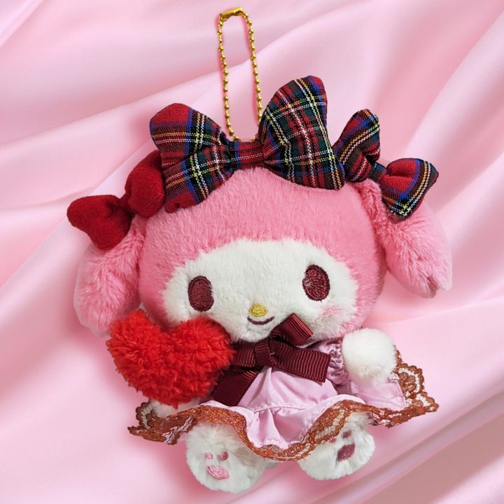 YESASIA: My Melody Ribbon Series Mascot Keychain - Nakajima Corp ...
