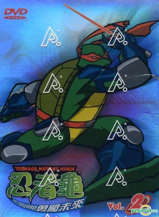 YESASIA: Teenage Mutant Ninja - Fast Forward (DVD) (Vol.2) (Taiwan ...