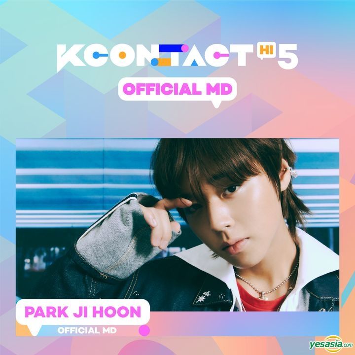 YESASIA: Park Ji Hoon - KCON:TACT HI 5 Official MD (AR Photo Card Stand ...