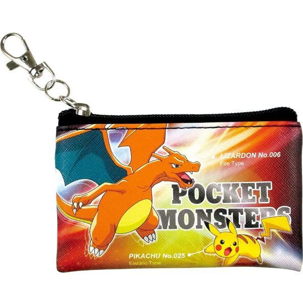 YESASIA: Pokemon Flat Coin Pouch (Fire Flame) - T'S Factory - Lifestyle ...