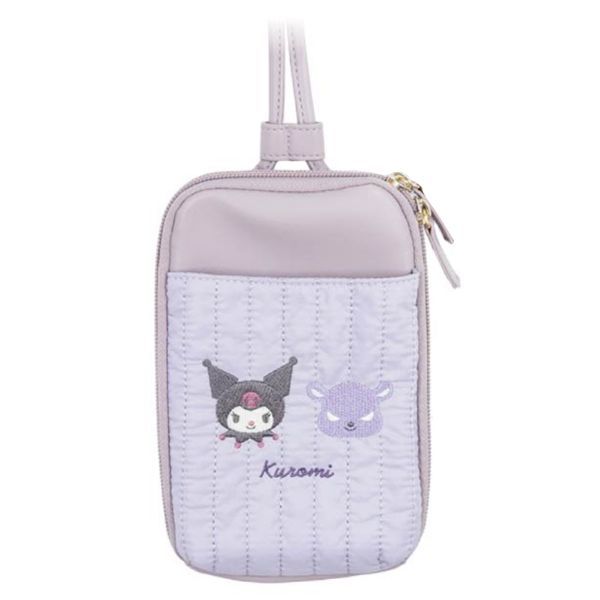 YESASIA: Kuromi Quilted Shoulder Bag - Marimocraft - Lifestyle & Gifts ...