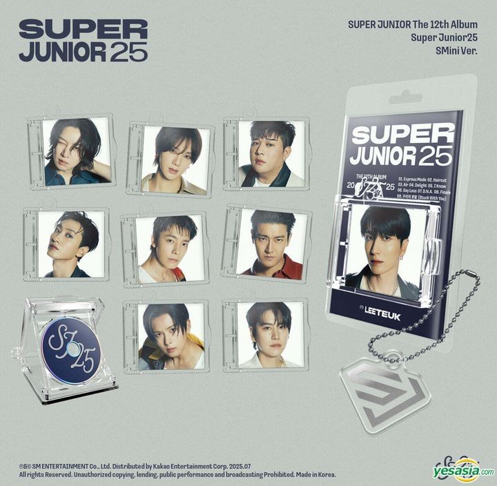 YESASIA: Super Junior Vol. 12 - Super Junior25 (SMini Version) (Smart ...
