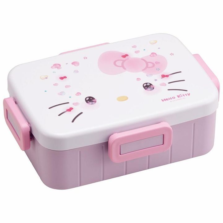 YESASIA: Hello Kitty 4-point Lock Lunch Box 650ml (The Future in Our ...