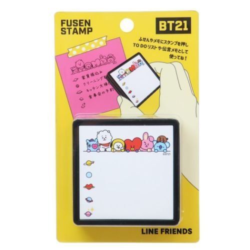YESASIA: BT21 Memo Stamp - Ensky - Lifestyle & Gifts - Free Shipping ...