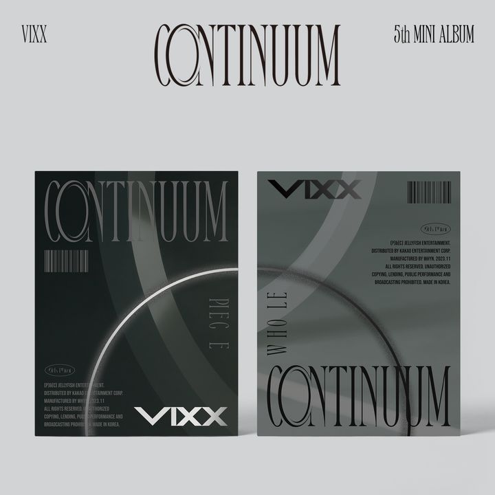 YESASIA: VIXX Mini Album Vol. 5 - CONTINUUM (Piece + Whole Version) + 2 ...