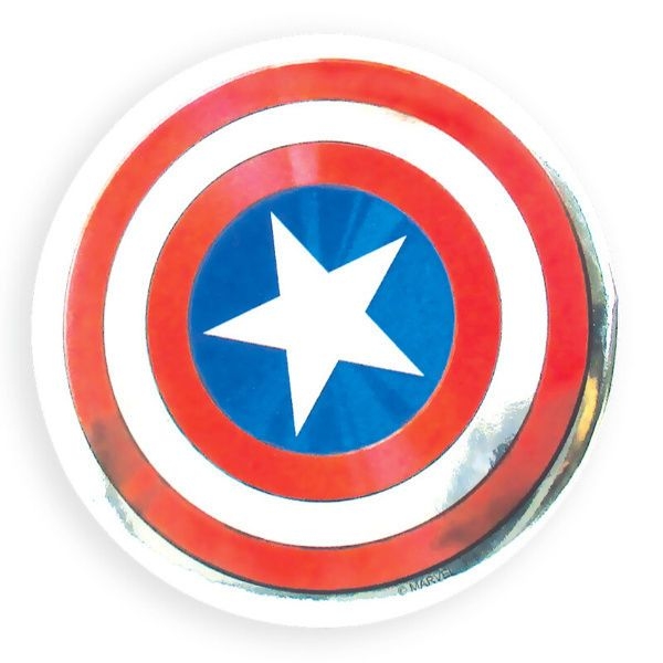 YESASIA: MARVEL Portable Round Mirror (Captain America) - T'S Factory ...