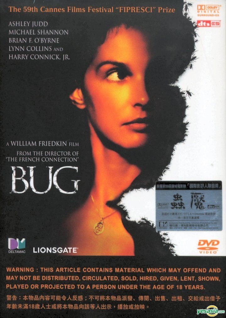 YESASIA: Bug (DVD) (Hong Kong Version) DVD - Ashley Judd, Connick Harry ...