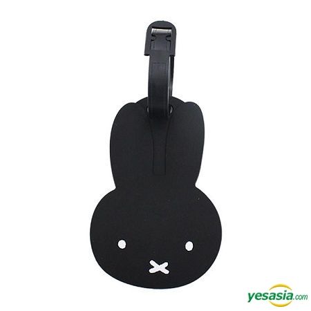 YESASIA : Miffy : Die-cut Name Tag Face (Black) - Miffy - 玩具 - 郵費全免