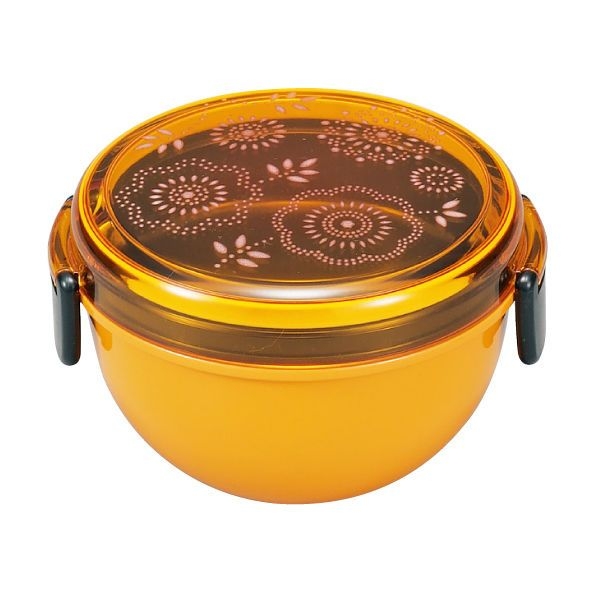 YESASIA: Mod mode Bowl Lunch Box (OR Flower ) - Miyamoto Sangyo ...