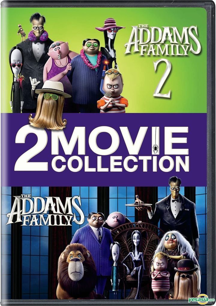 YESASIA: The Addams Family 2 Movie Collection (DVD) (2 Pack) (US ...