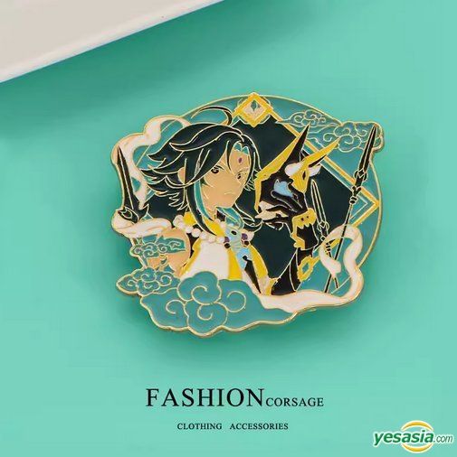YESASIA: Genshin Impact Merchandise (#2996) - Xiao Badge (C) Celebrity ...