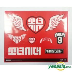 YESASIA: Girls' Generation Pop-up Cafe 'Express' Goods : Sticker FEMALE ...