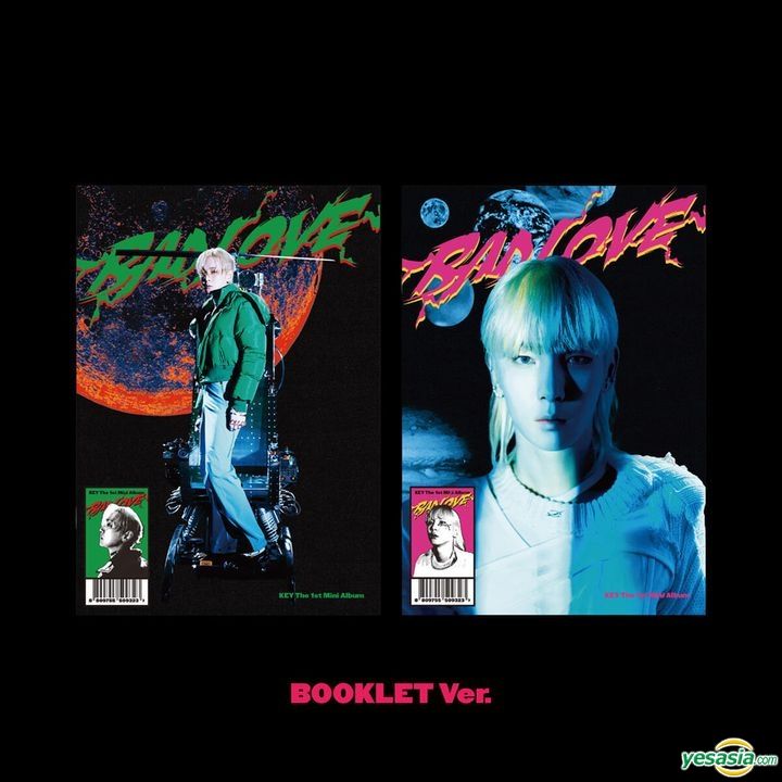 YESASIA: SHINee : Key Mini Album Vol. 1 - BAD LOVE (BOOKLET Version ...
