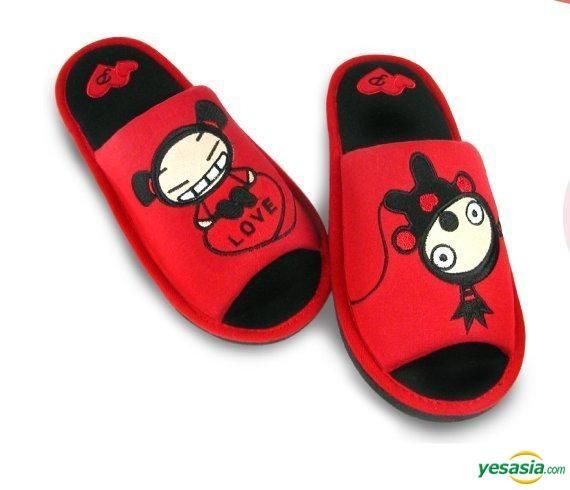 YESASIA: Pucca : Love Slippers (Red) GIFTS - Pucca, Aninara - Toys ...