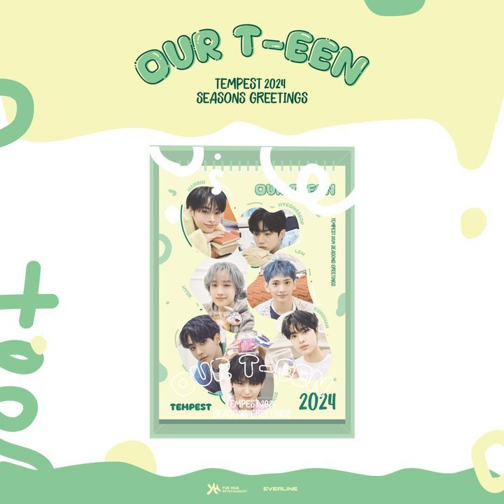 YESASIA: TEMPEST 2024 SEASON'S GREETINGS [OUR-TEEN] + Preorder Special ...