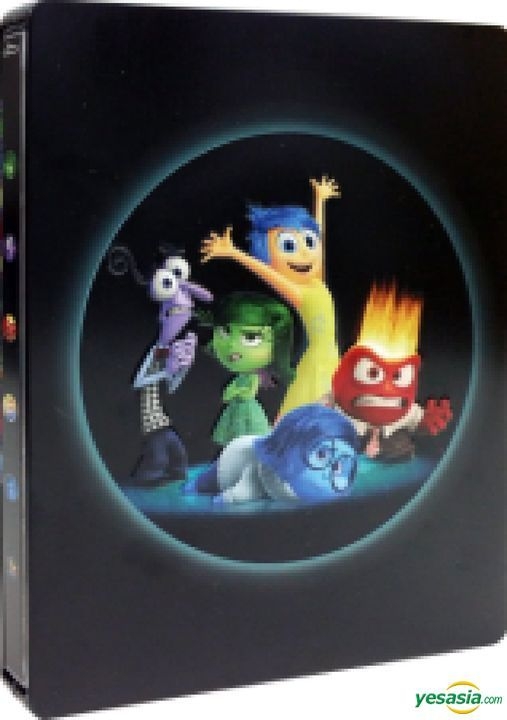 YESASIA: Inside Out (2015) (Blu-ray) (2D + 3D) (Steelbook) (Limited Edition) (Hong Kong Version ...