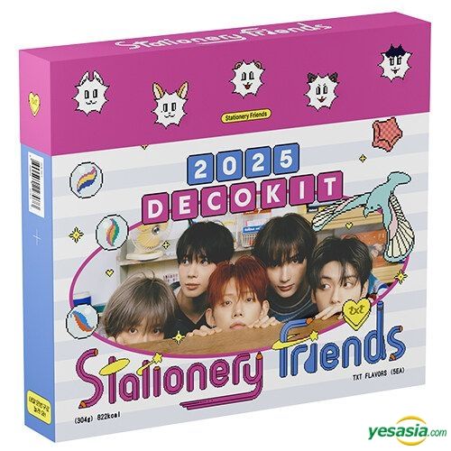 YESASIA : TXT 2025 DECO KIT - Stationery Friends 精品,海報/寫真集,組合,男明星 ...