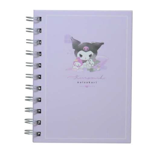 YESASIA: Kuromi A6 Ring Note Book - Kamio Japan - Lifestyle & Gifts ...