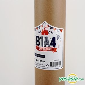 YESASIA : 2015 B1A4 Adventure Goods - 7 Posters in Tube 海報/寫真集,海報,男明星 ...