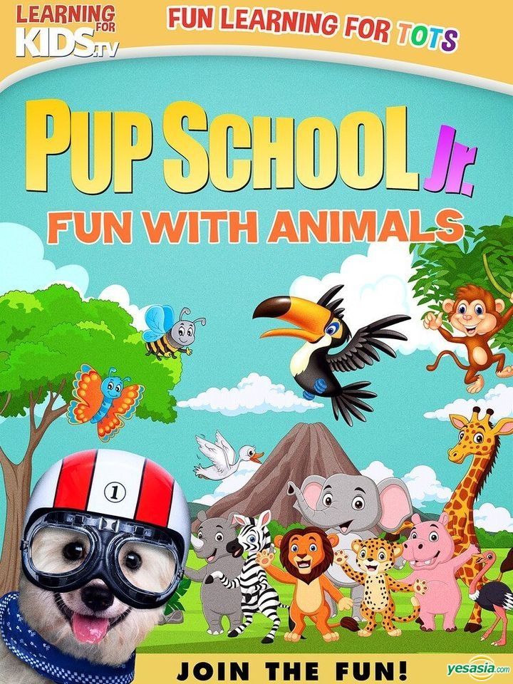 YESASIA : Pup School Jr: Fun With Animals (DVD) (美國版) DVD - - 西方世界影畫 - 郵費全免