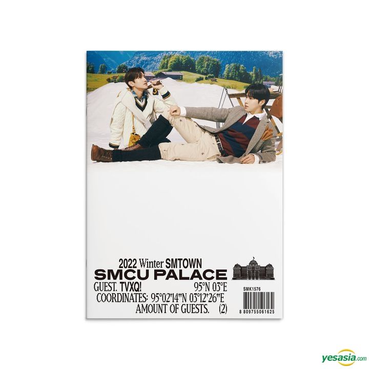 YESASIA: 2022 Winter SMTOWN: SMCU PALACE (GUEST. TVXQ!) + Poster in ...