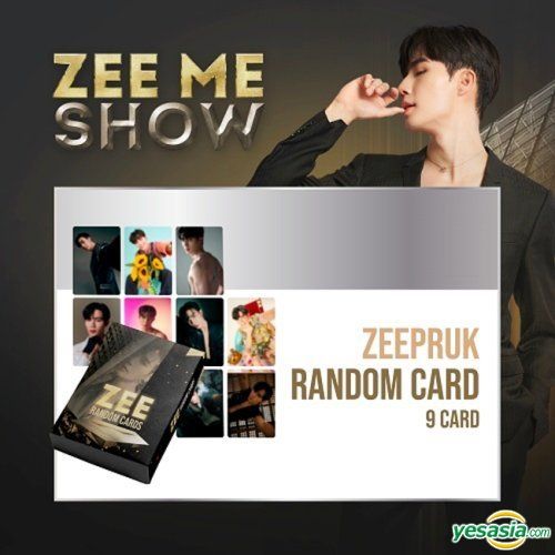 YESASIA: Zee Me Show Official Goods - Zee Pruk Random Card Celebrity ...