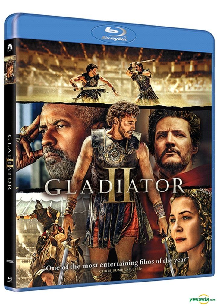 YESASIA: Gladiator II (2024) (Blu-ray) (Hong Kong Version) Blu-ray - Denzel Washington, Ridley ...